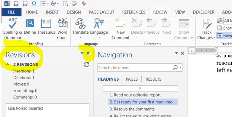 The Writer's Guide to Track Changes - Lisa Poisso, Book Coach & Editor